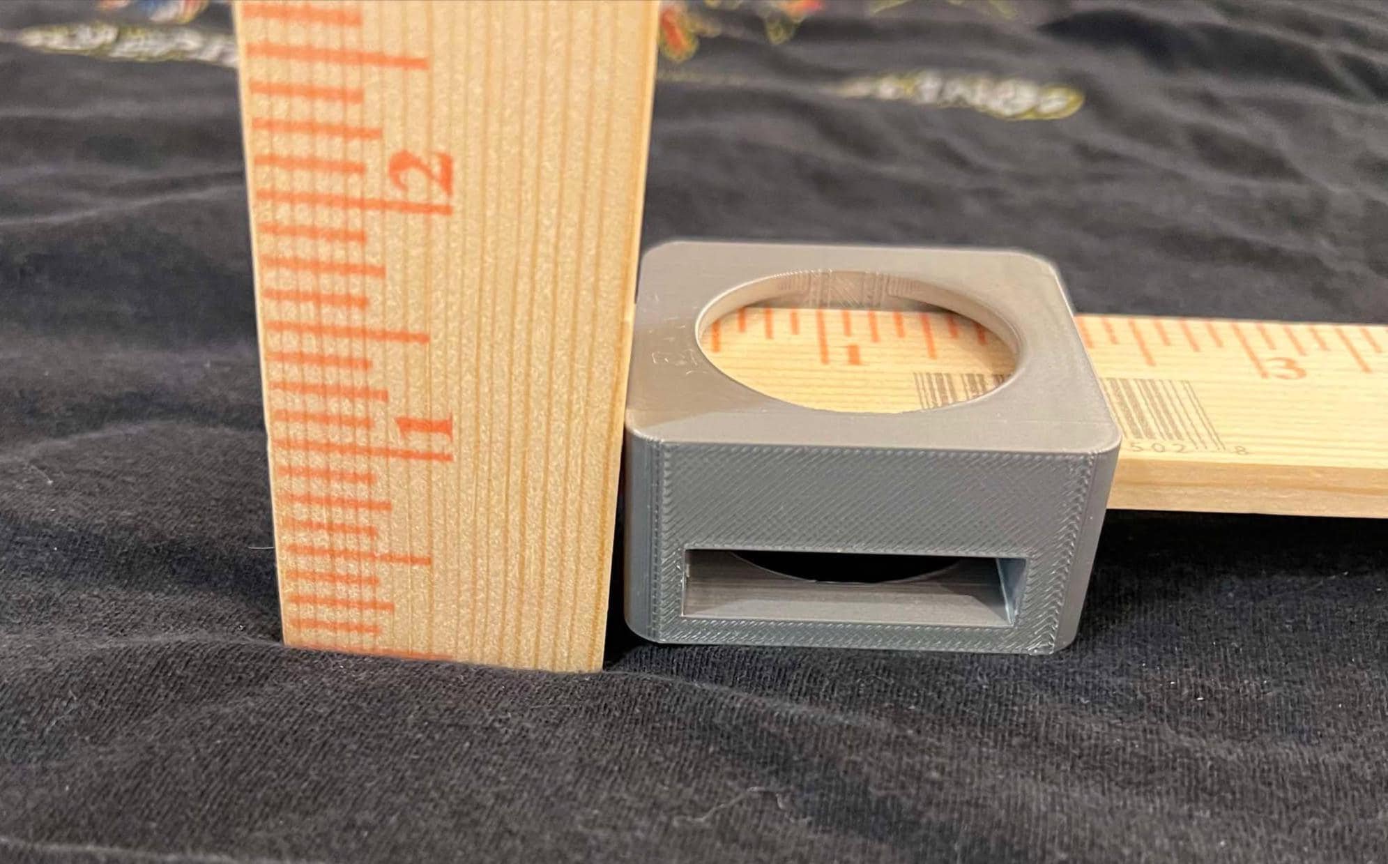 3D Printed Yardstick Adapter – Photo Measuring Tool for Clothing ...
