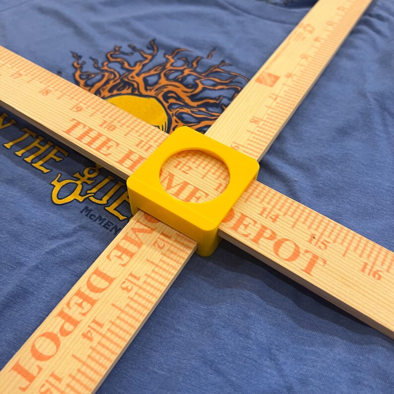 3D Printed Yardstick Adapter – Photo Measuring Tool for Clothing ...