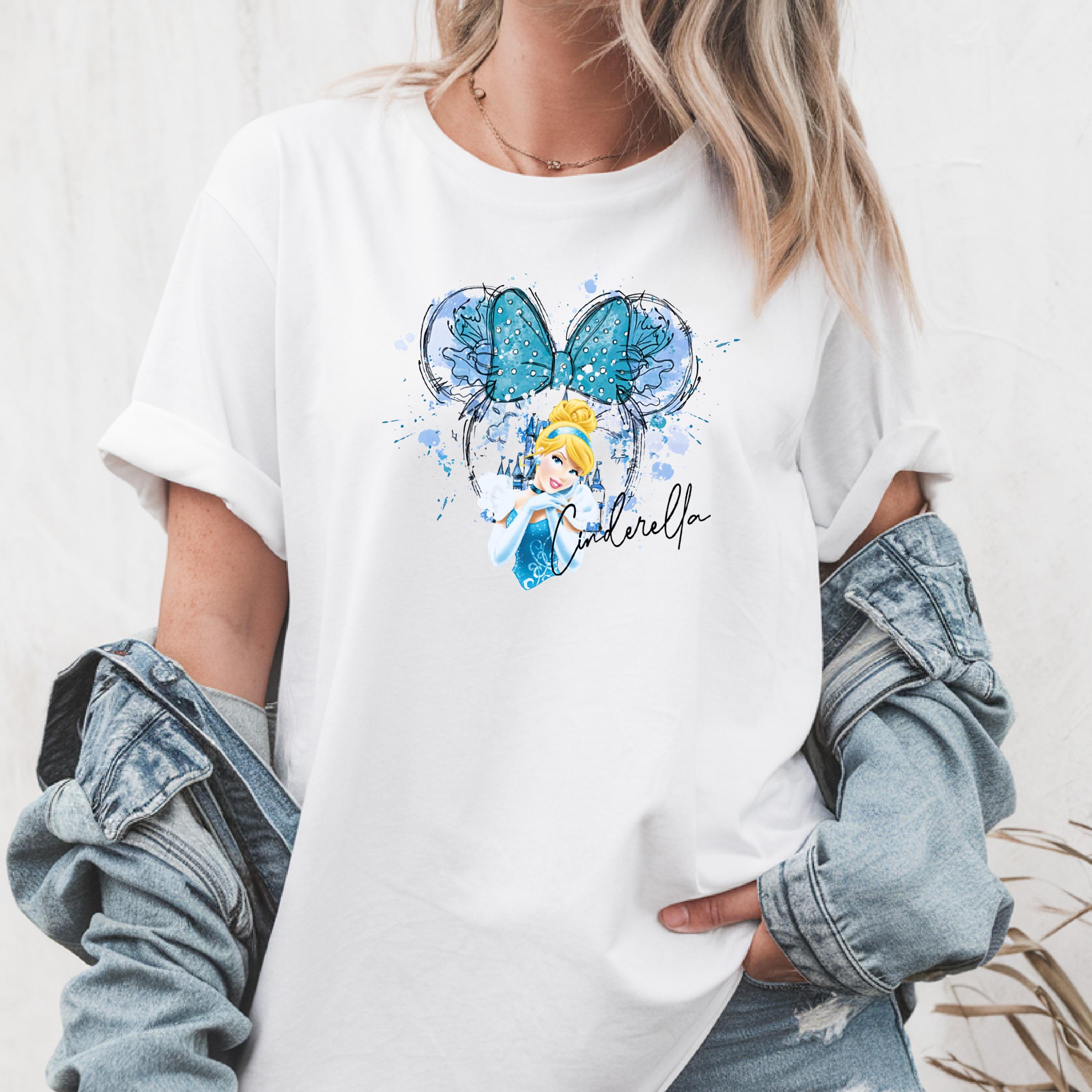 Disney Princess Cinderella DTF Transfer, Cinderella Ready to Press ...