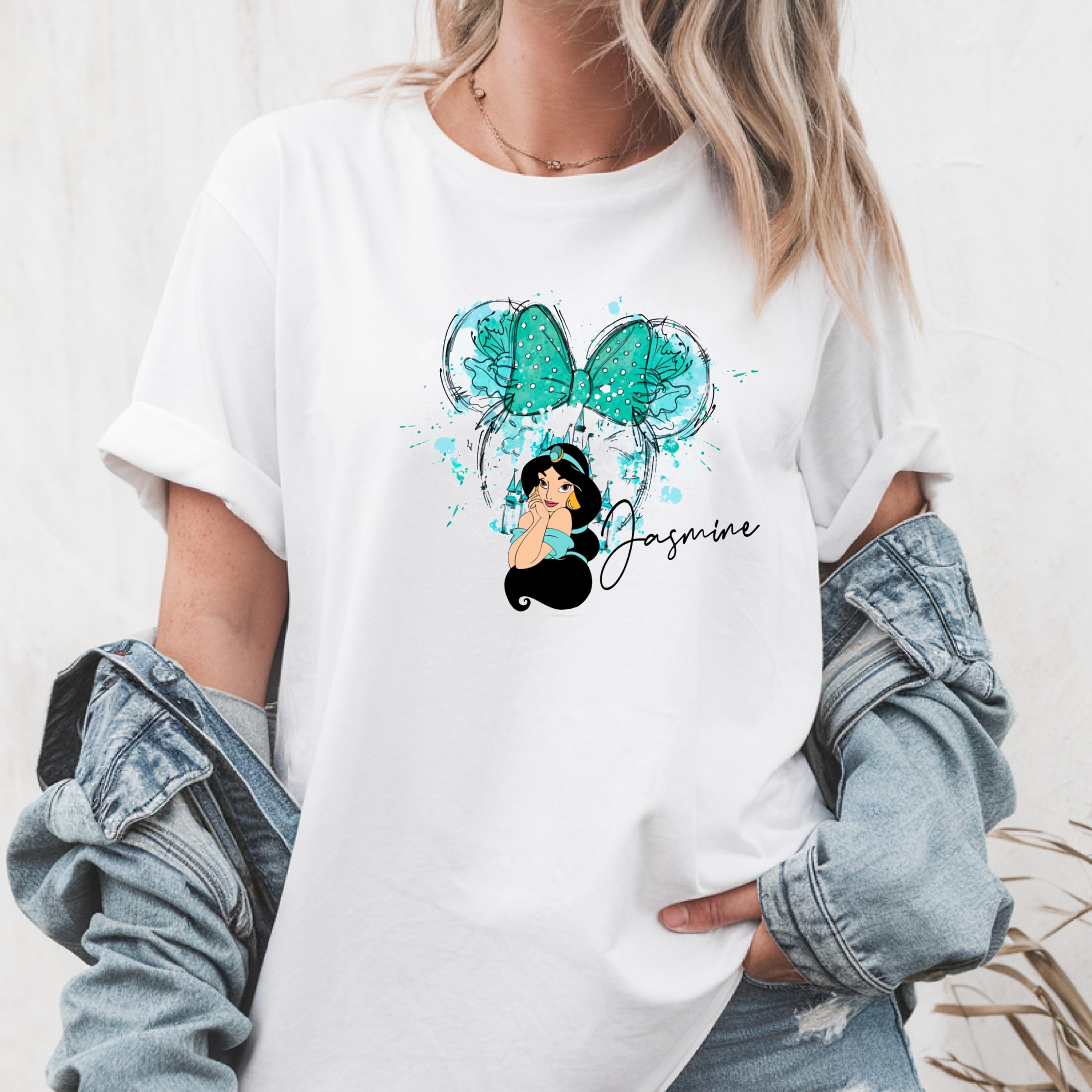 Disney Princess Jasmine DTF Transfers, Jasmine Ready to Press, Jasmine ...