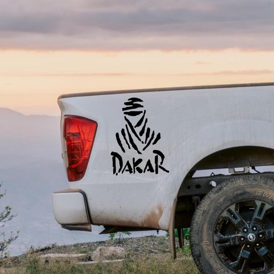 Dakar Vinyl Decal – 2-pack Glossy Avery Dennison Stickers for Cars ...
