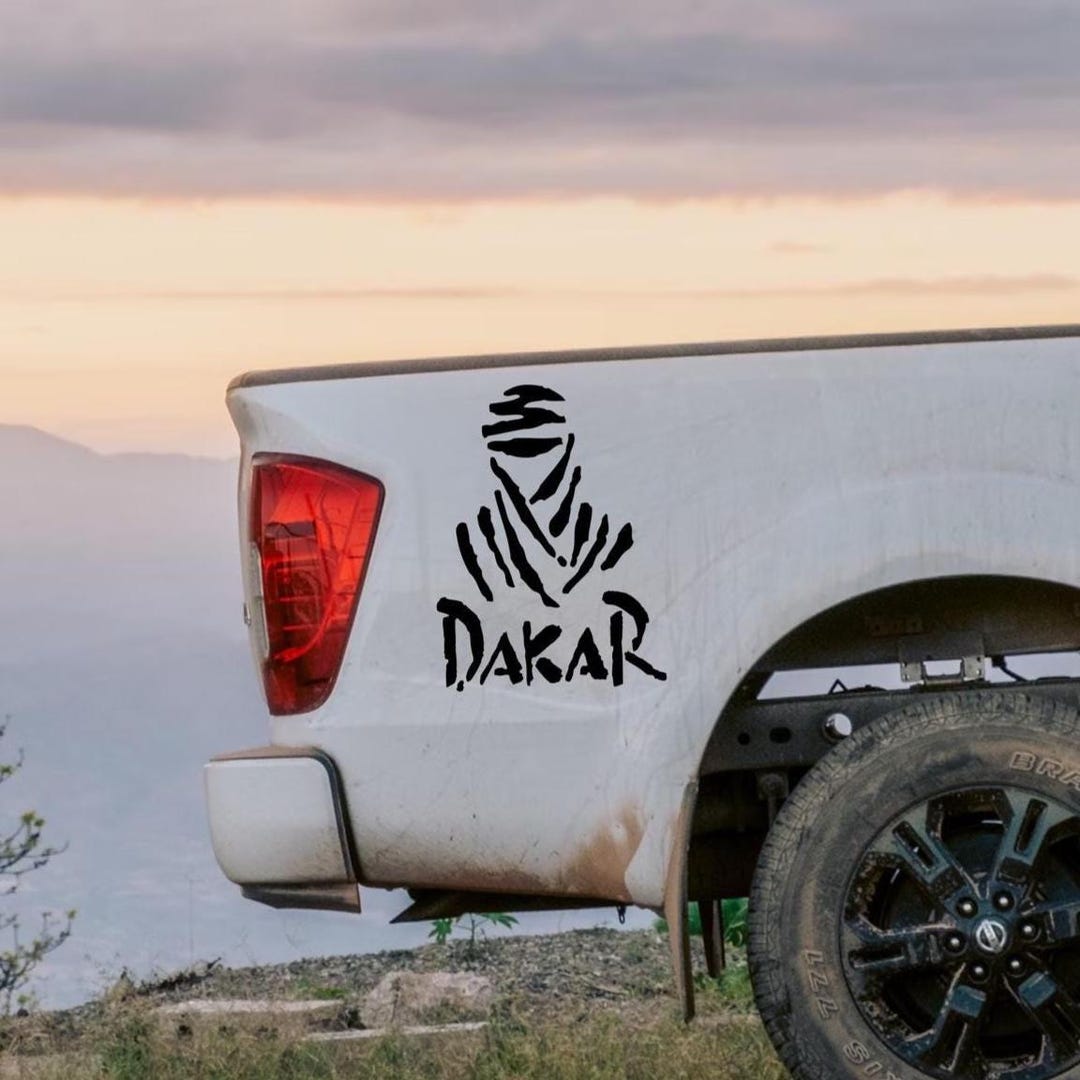 Dakar Vinyl Decal – 4x4, 2 Pack Glossy Avery Dennison Stickers for Cars ...