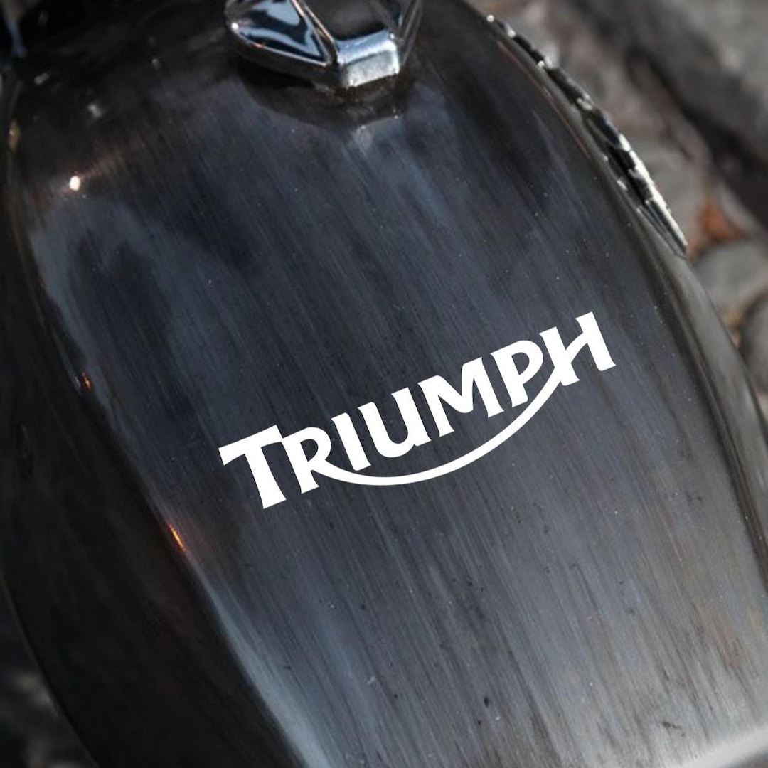 Triumph Logo Sticker, Set of 10 - Glossy Avery Dennison Vinyl Decals ...