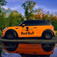 Large Red Bull Formula One (F1) Racing Blue Background - Car, Van ...