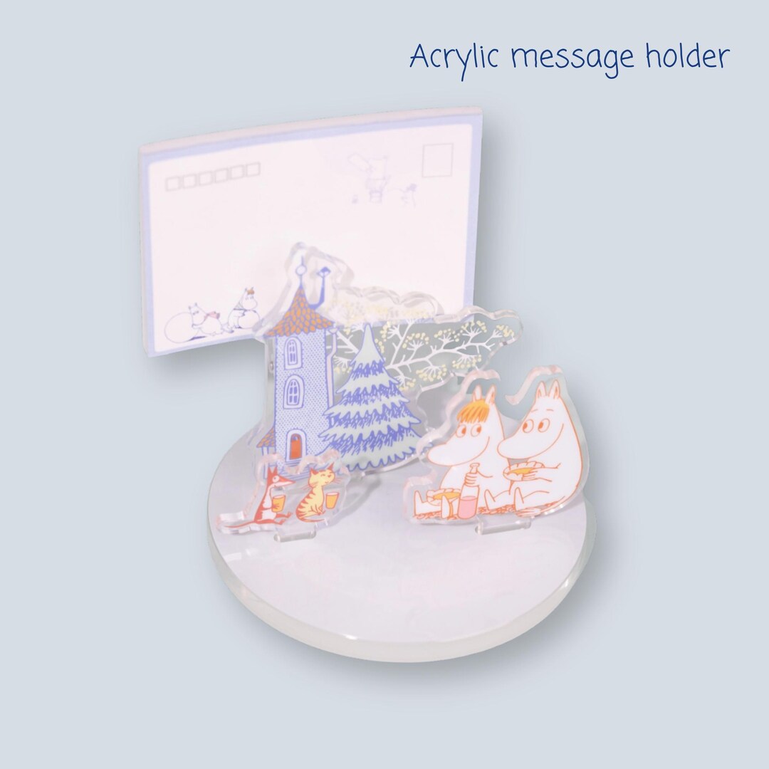 Moomin Desk Organizer Standee With 30 Notepad Sheets - "snork Maiden ...