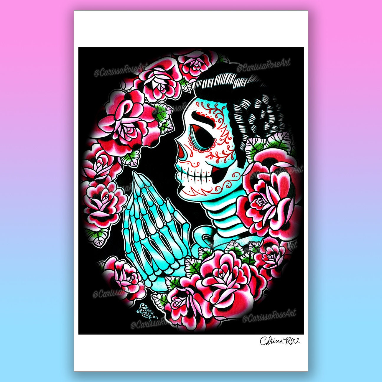 Sugar Skull Man Tattoo