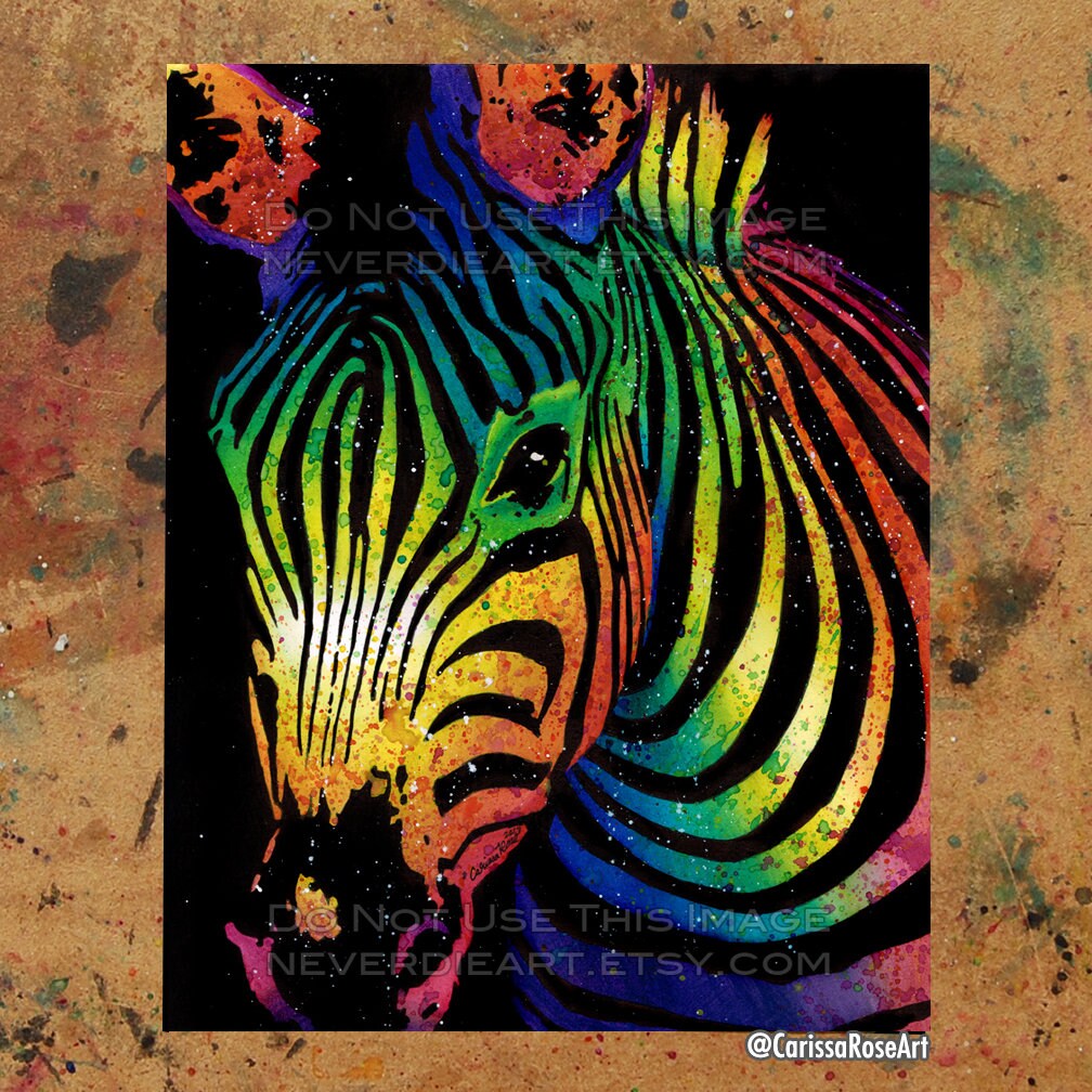 Zebra Scratch Tattoo