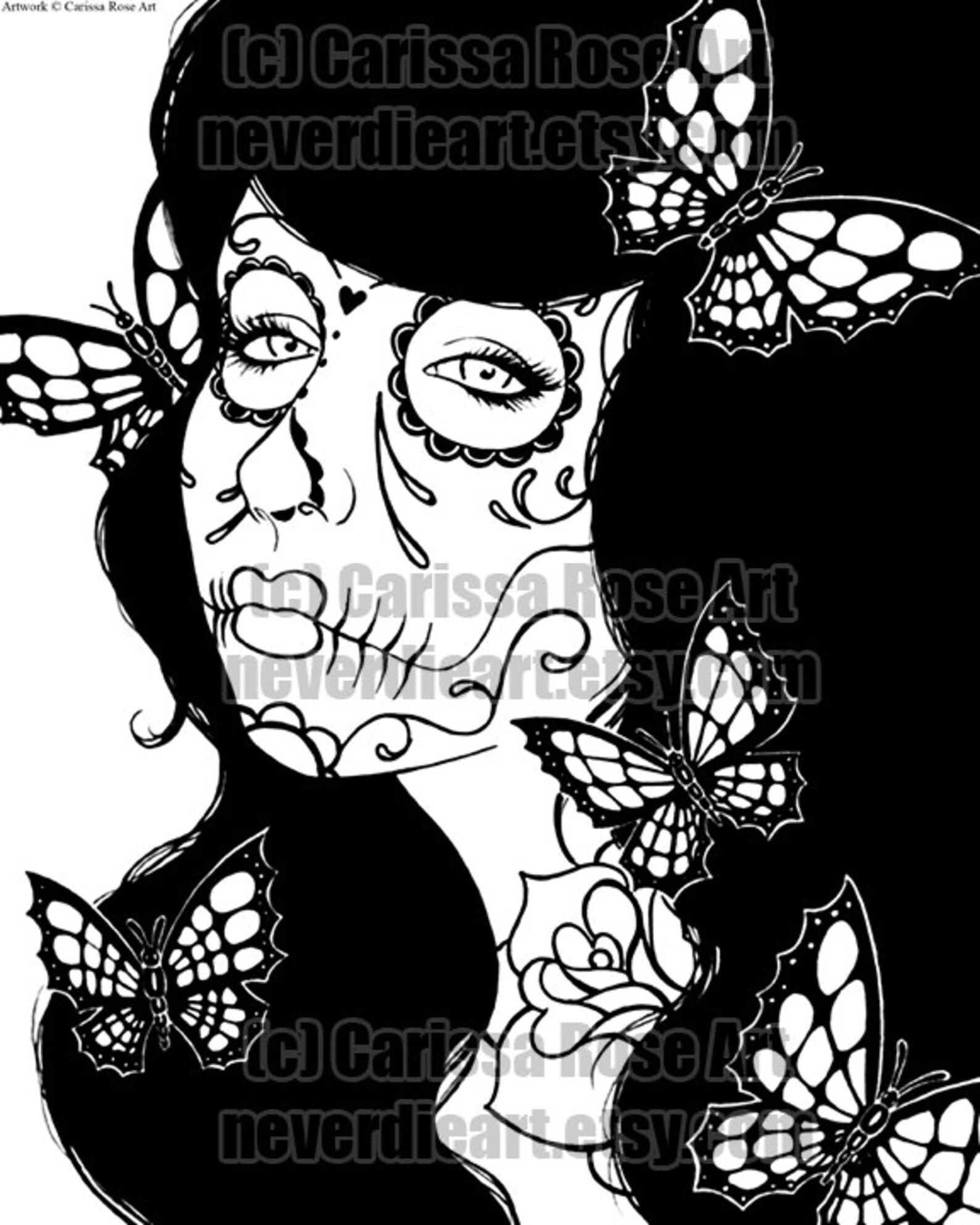 Digital Download Print Your Own Coloring Book Outline Page Etsy digital-download-print-your-own-coloring-book-outline-page-etsy