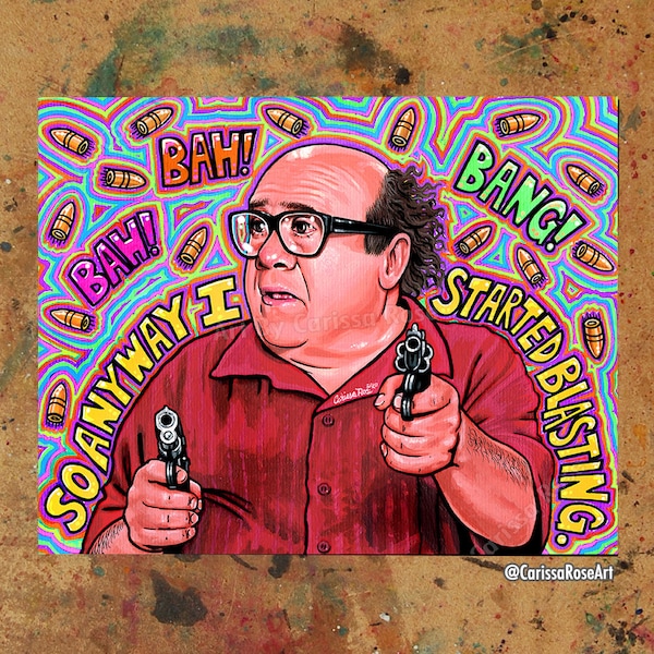Started Blasting Print - Etsy