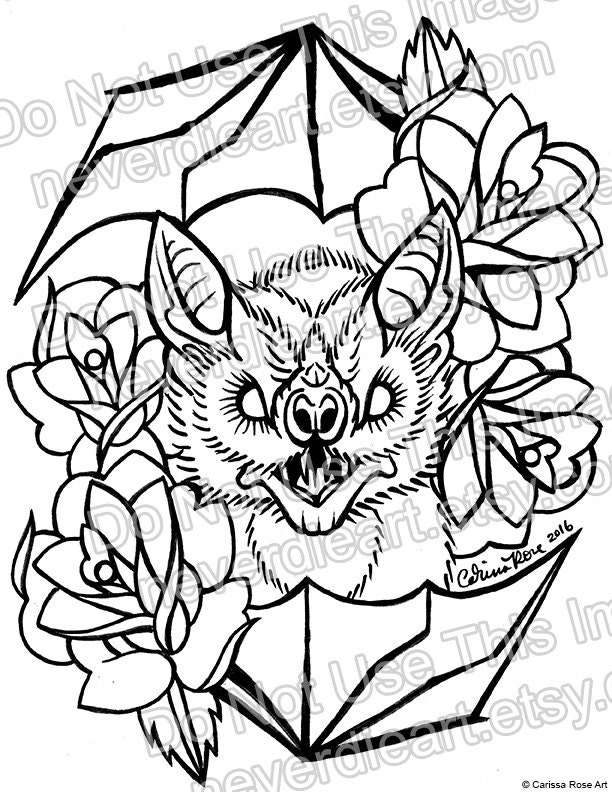 Digital Download Print Your Own Coloring Book Outline Page | Etsy