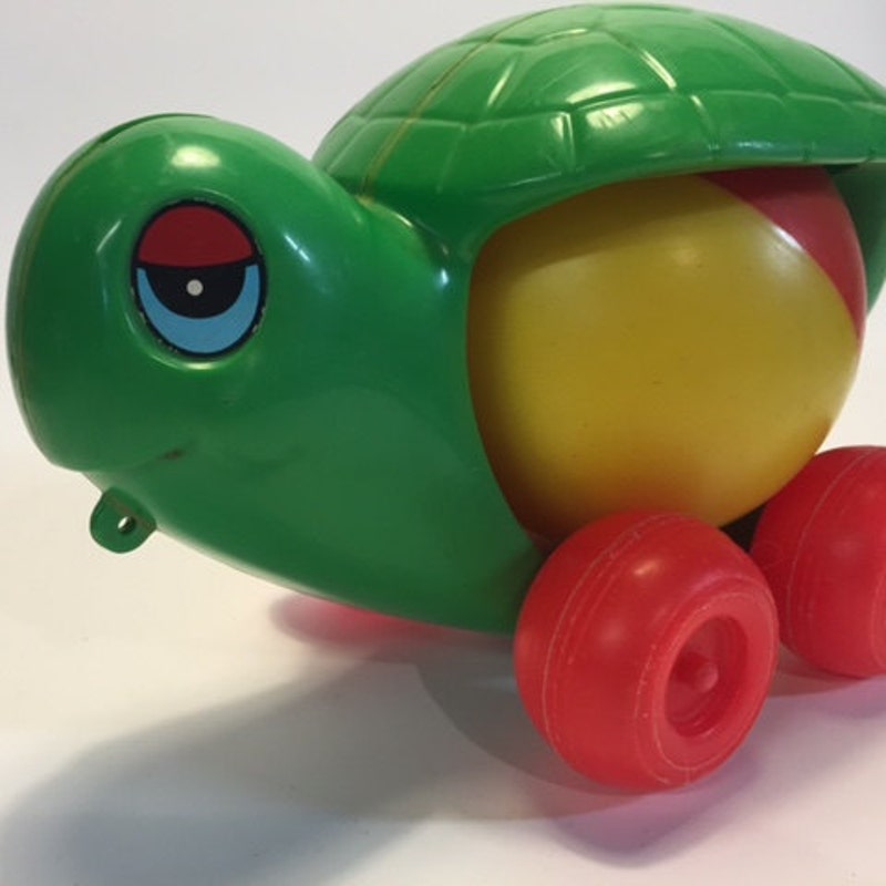 Turtle Pull Toy - Etsy