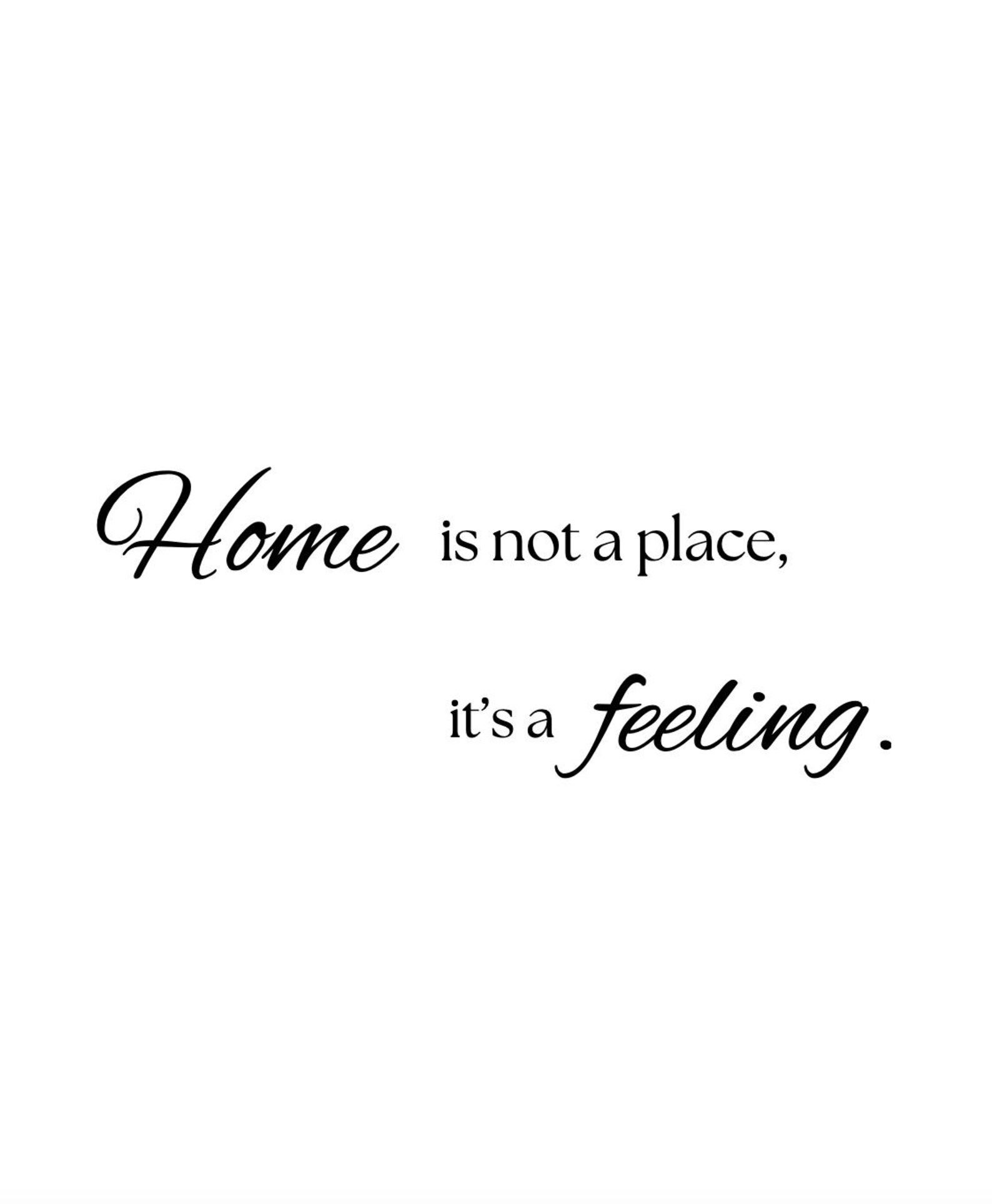 Welcome Home Quote Digital Download - Etsy