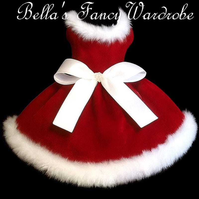 Mrs Claus Dress Long - Etsy