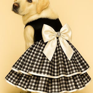 Checkered Dog Dress for Large Breeds-all Sizes Available - Etsy