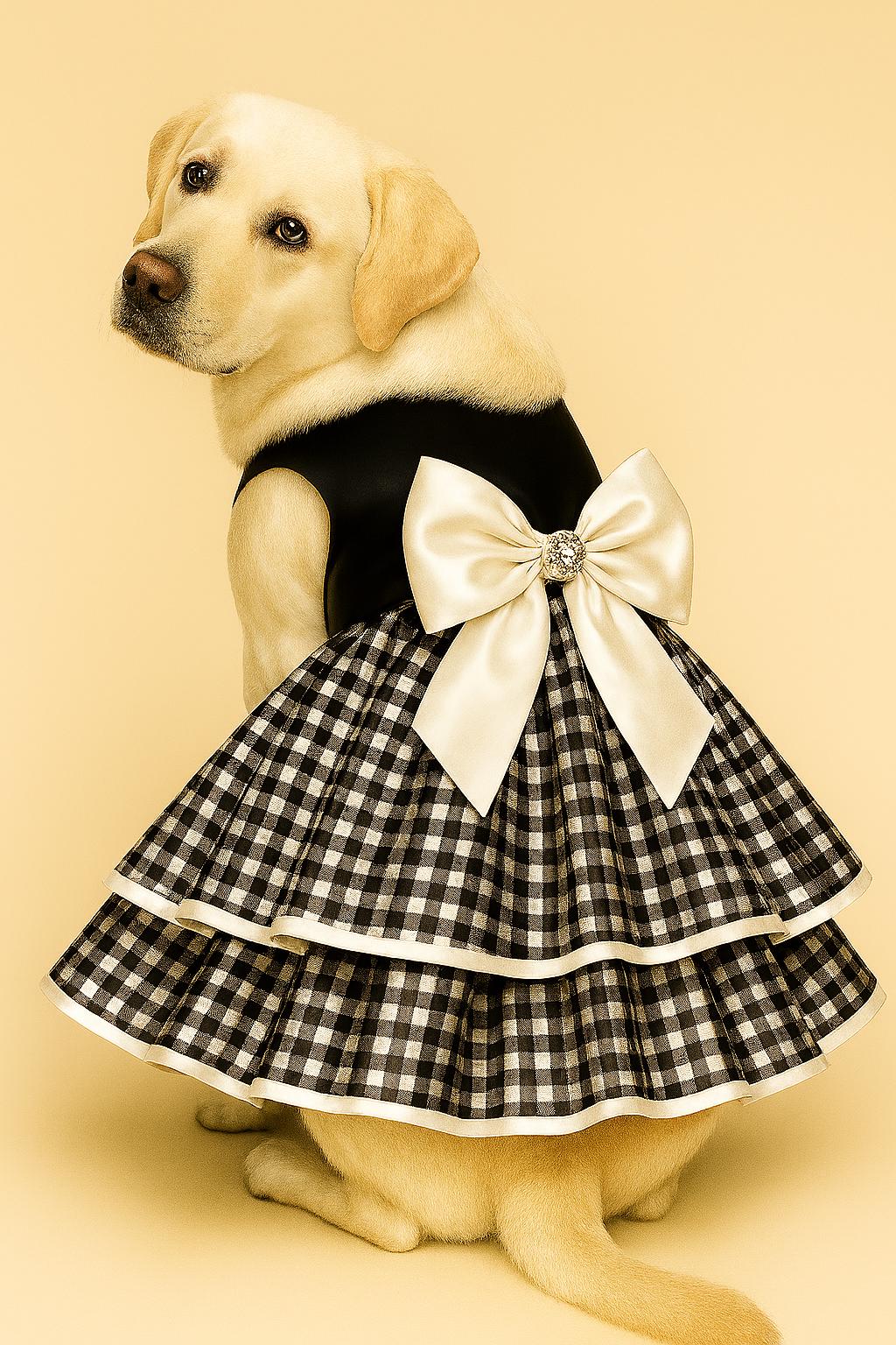 Checkered Dog Dress for Large Breeds-all Sizes Available - Etsy