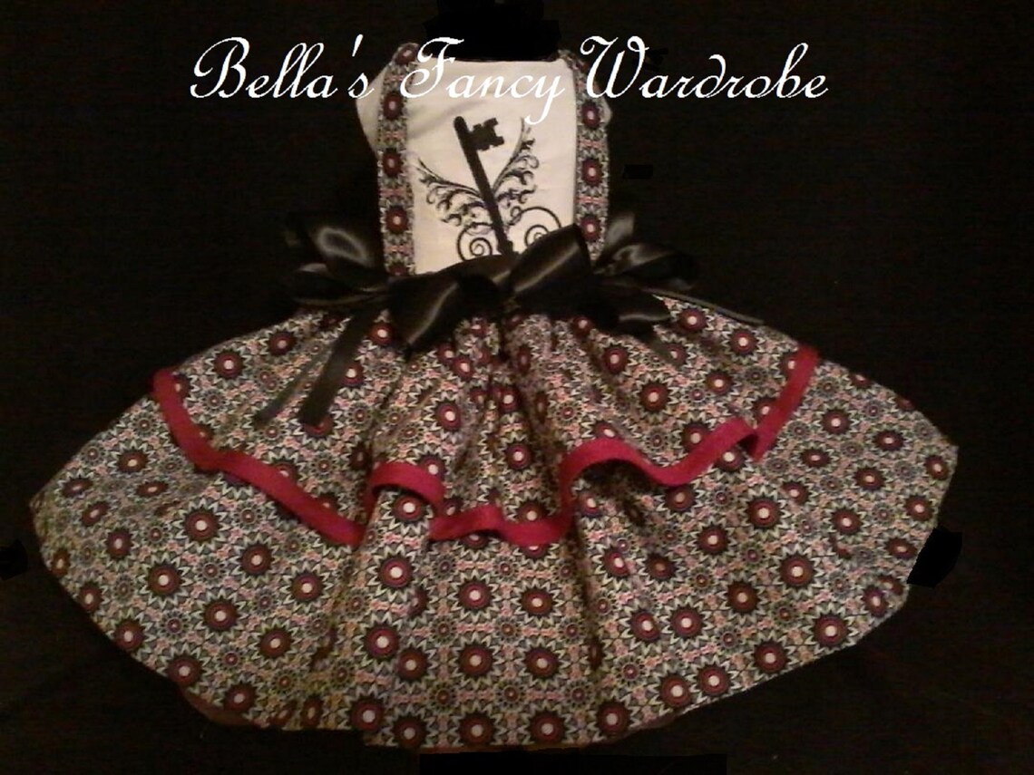 Steampunk Dog Dresses Gothic Dog Dresses Dog Clothes Dog - Etsy