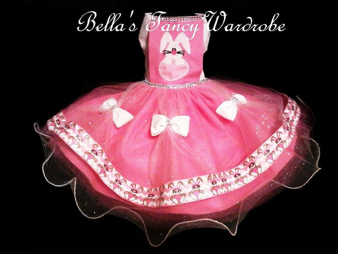 Easter Dog Dress, Pink Dog Dress, Dog Dresses, Dog Clothes, Clothes for ...