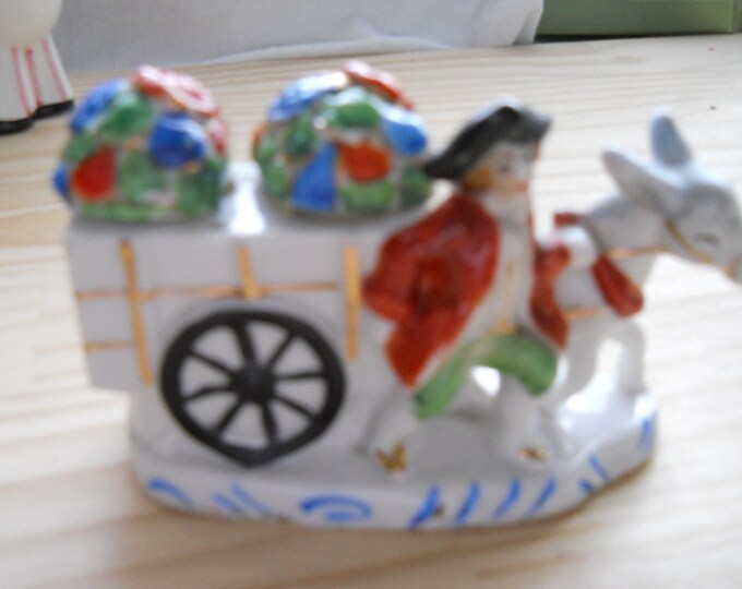 Vintage China Horseman and Cart Salt and Pepper Shakers - Etsy