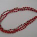 Three Strand Beaded Necklace - Etsy