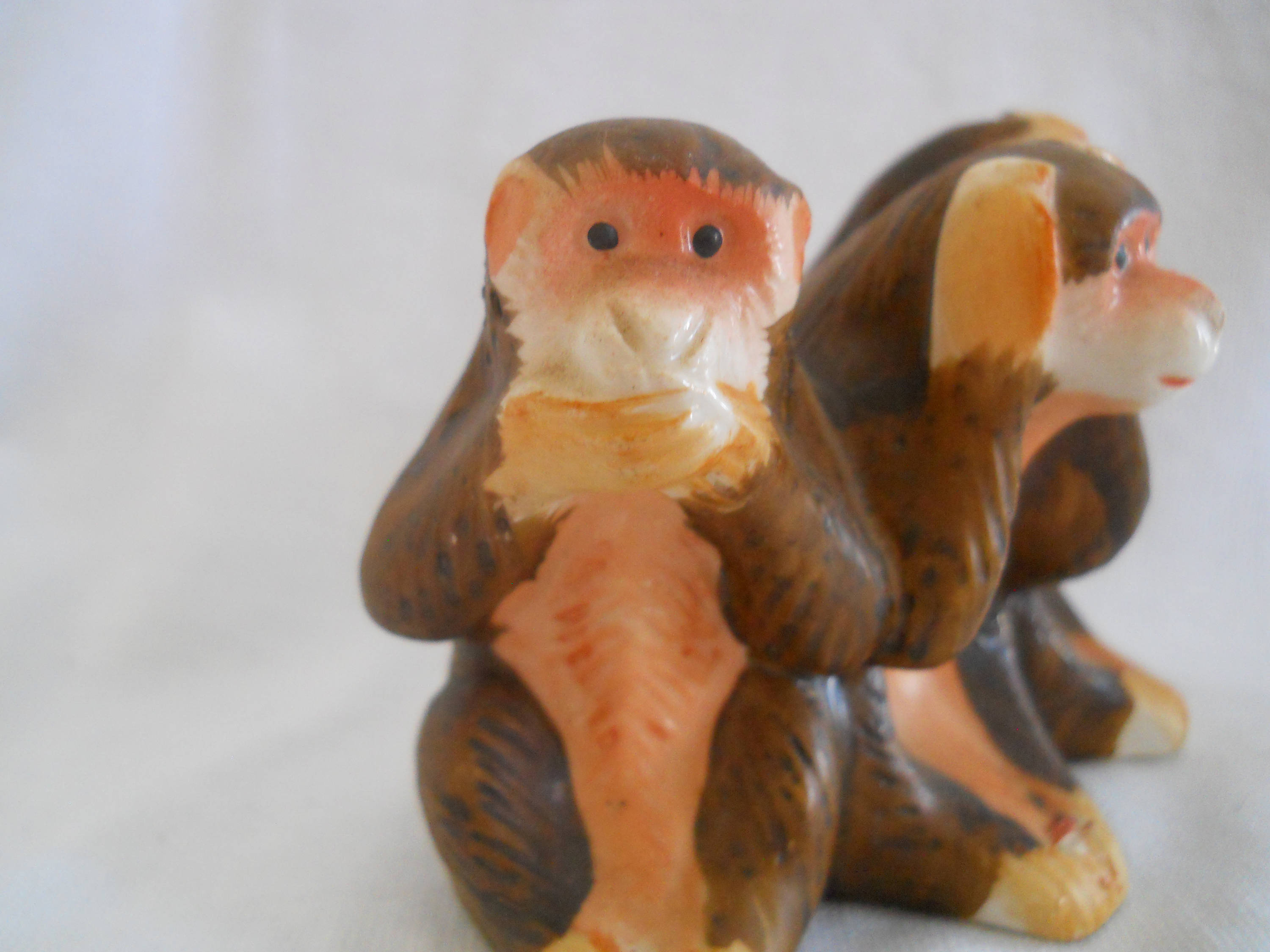 Monkeys-See no Evil, Hear No Evil and Say No Evil salt and pepper ...