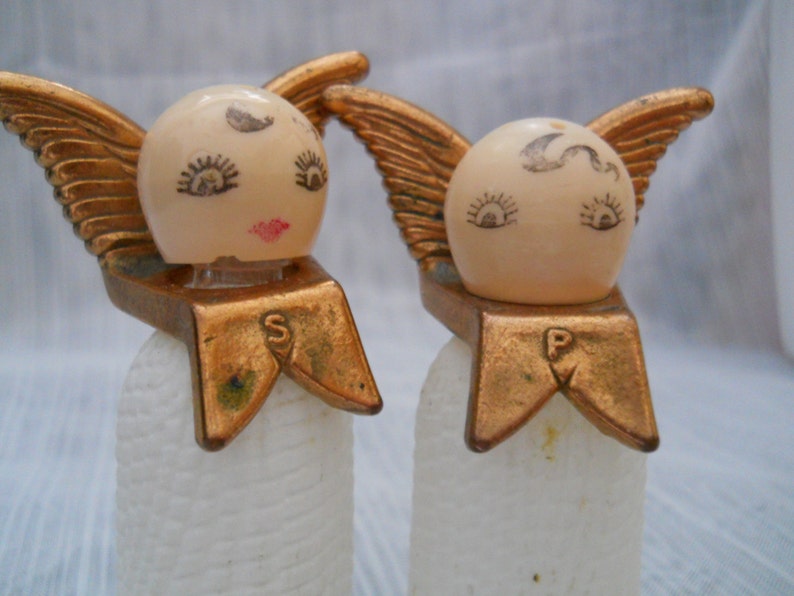 Angel Salt and Pepper Shakers - Vintage, Collectible, Christmas, Rare ...