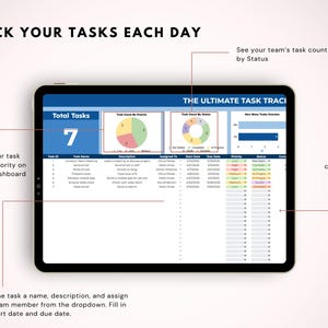 Task Tracker for Teams | Google Sheets Kanban Board, Project Task ...