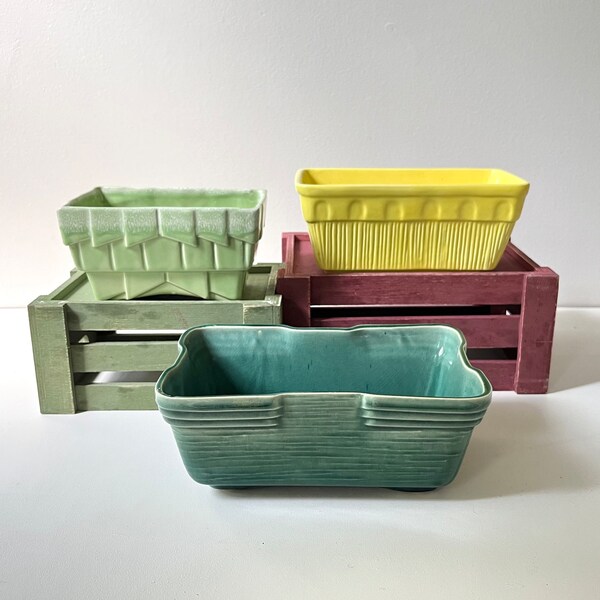 Rectangular Planter - Etsy