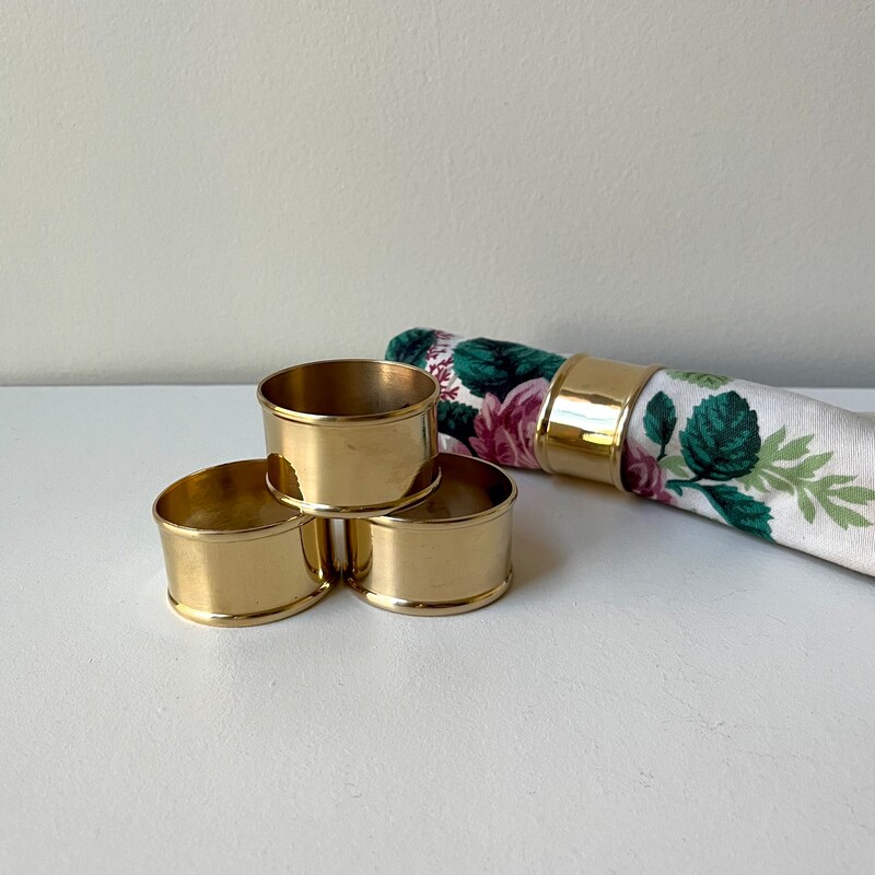 Metal Napkin Rings - Etsy