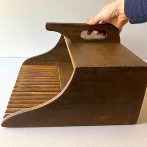 Vintage Cranberry Rake, XL Wooden Berry Picker, 16.5 Wide Blueberry ...