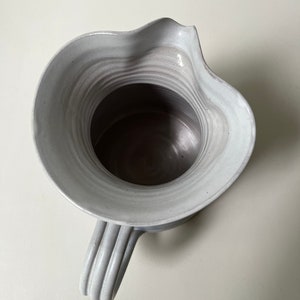 Vintage Handmade Pottery Pitcher With Seashells and Beach Aesthetic, 6 ...