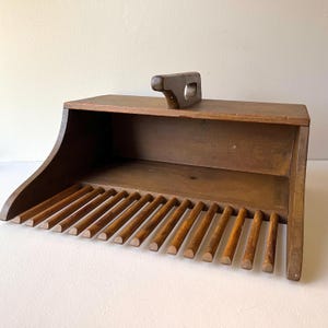 Vintage Cranberry Rake, XL Wooden Berry Picker, 16.5 Wide Blueberry ...