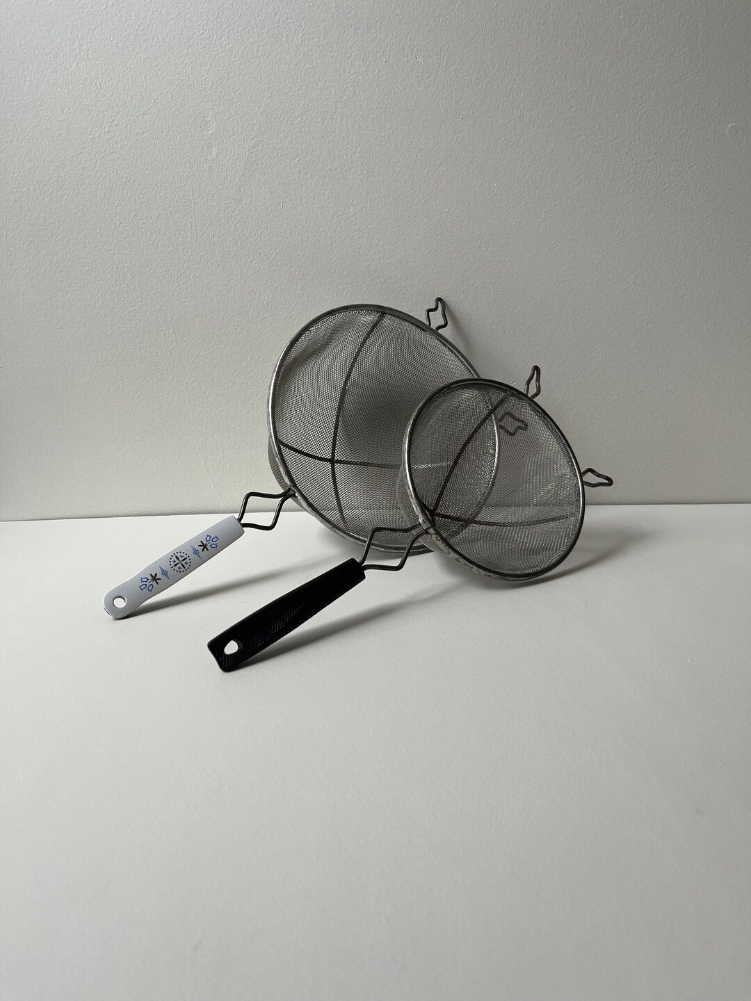 You Choose! Vintage Ekco Mesh Sieve Strainer Basket, Handheld Coander ...