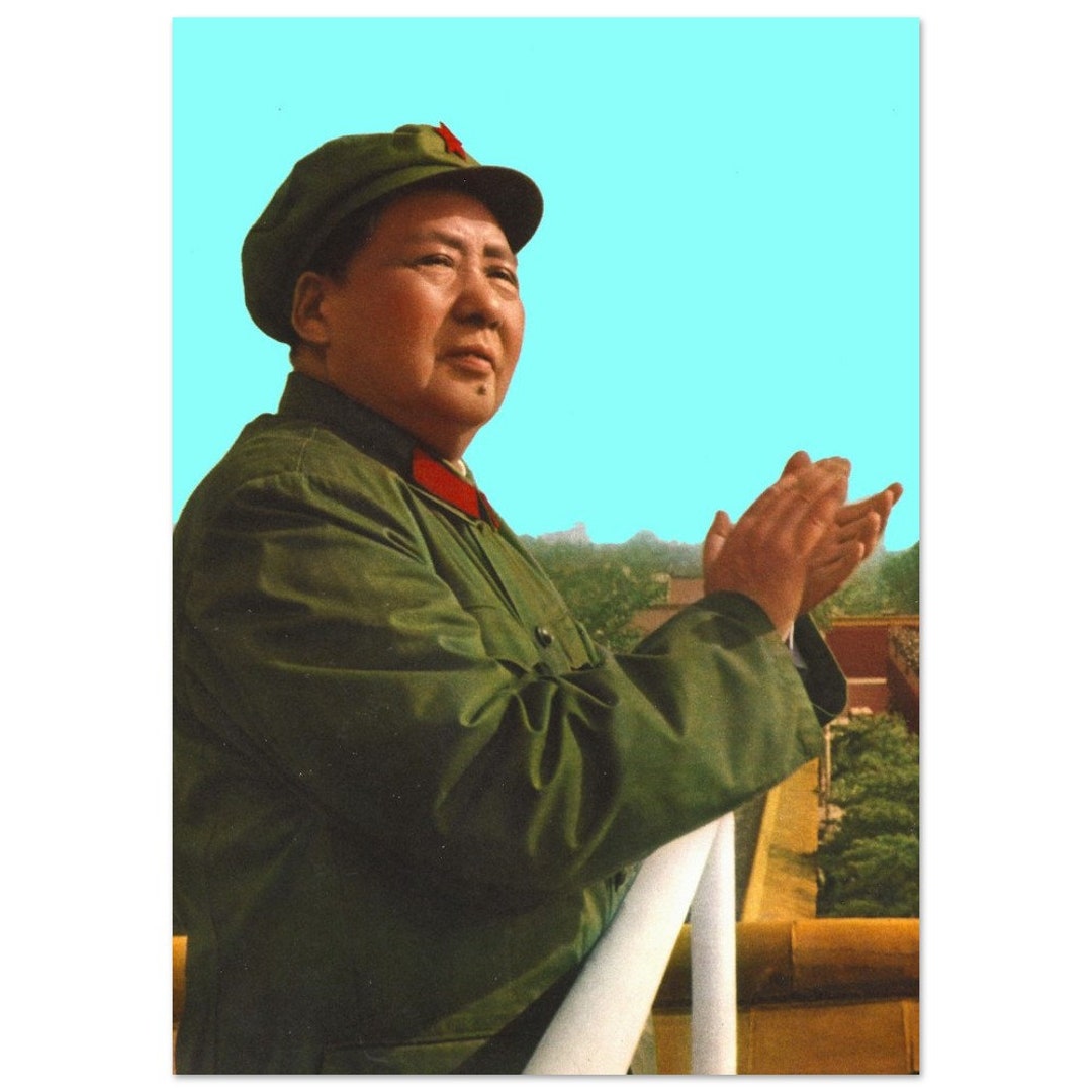 Mao at Tiananmen -- Premium Matte Paper Poster - Etsy