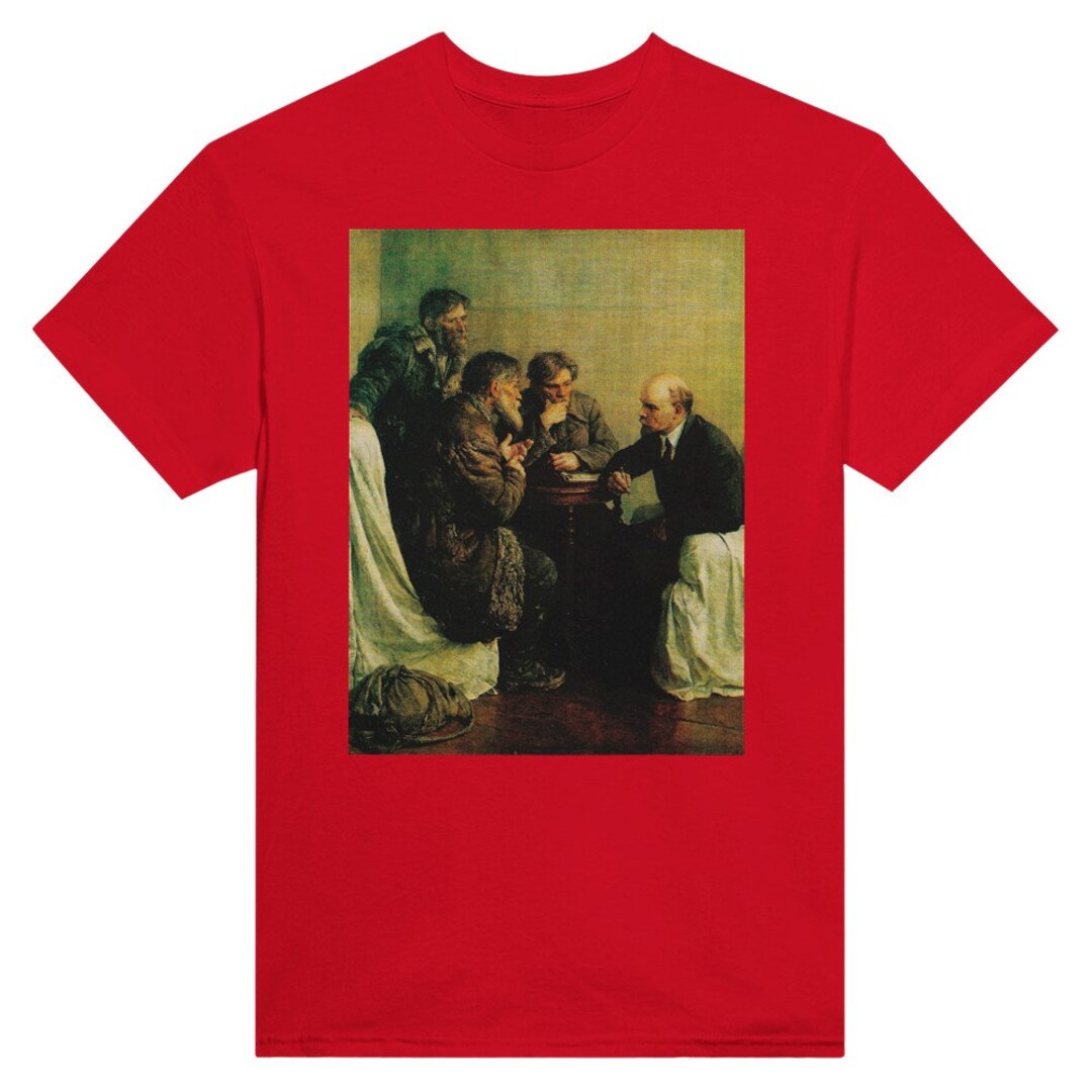 Lenin With Some Peasant Deputies, V. Serov , USSR 1950 -- Heavyweight ...