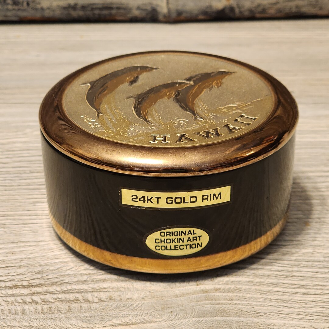 Hawaii Trinket Box Chokin Art Collection Dynasty Collection Item 5761 ...
