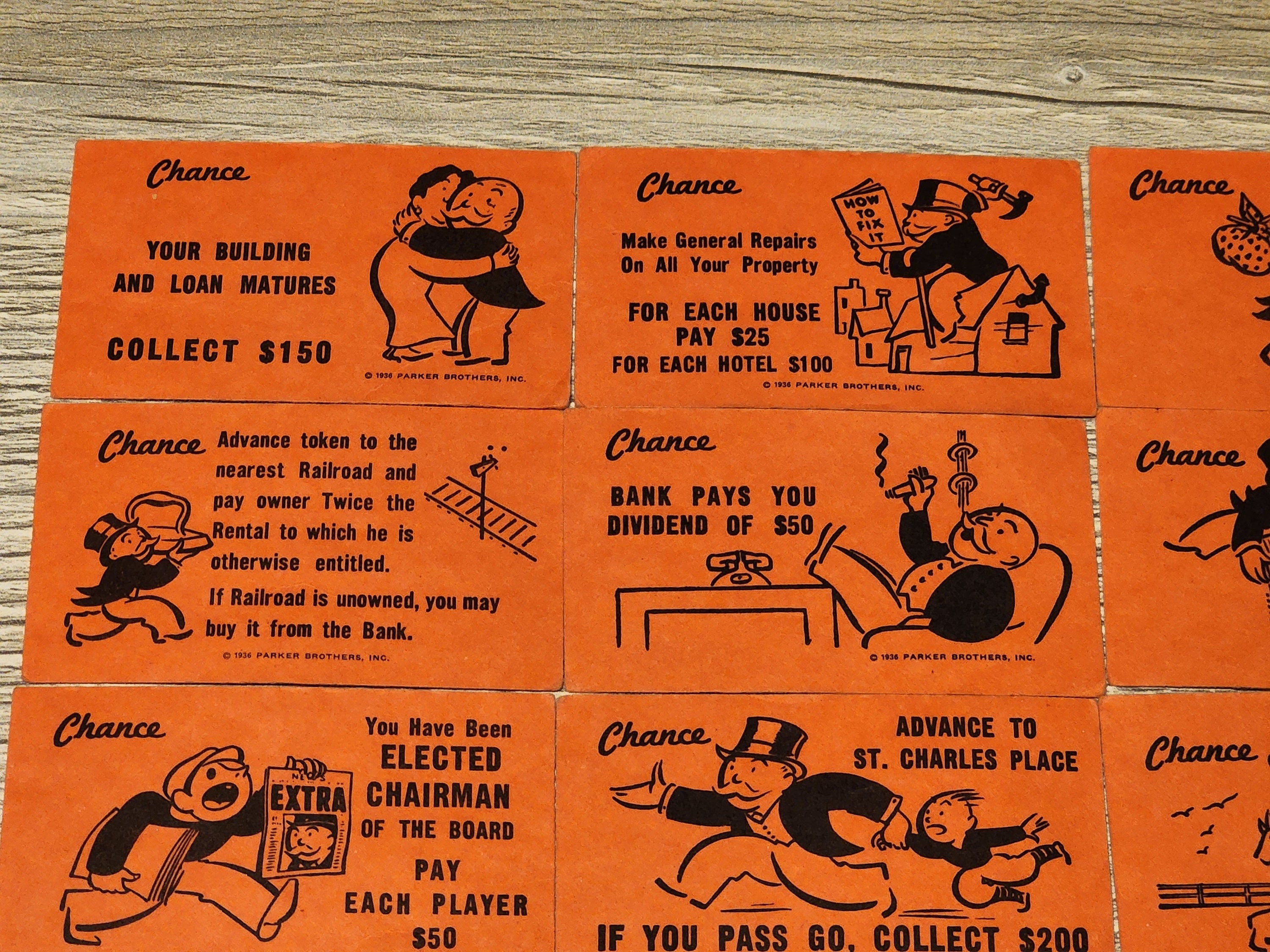 Monopoly Chance Card Template