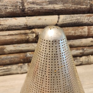 Vintage Strainer and Pestle Chinois Colander Kitchen Décor Cone Shaped ...