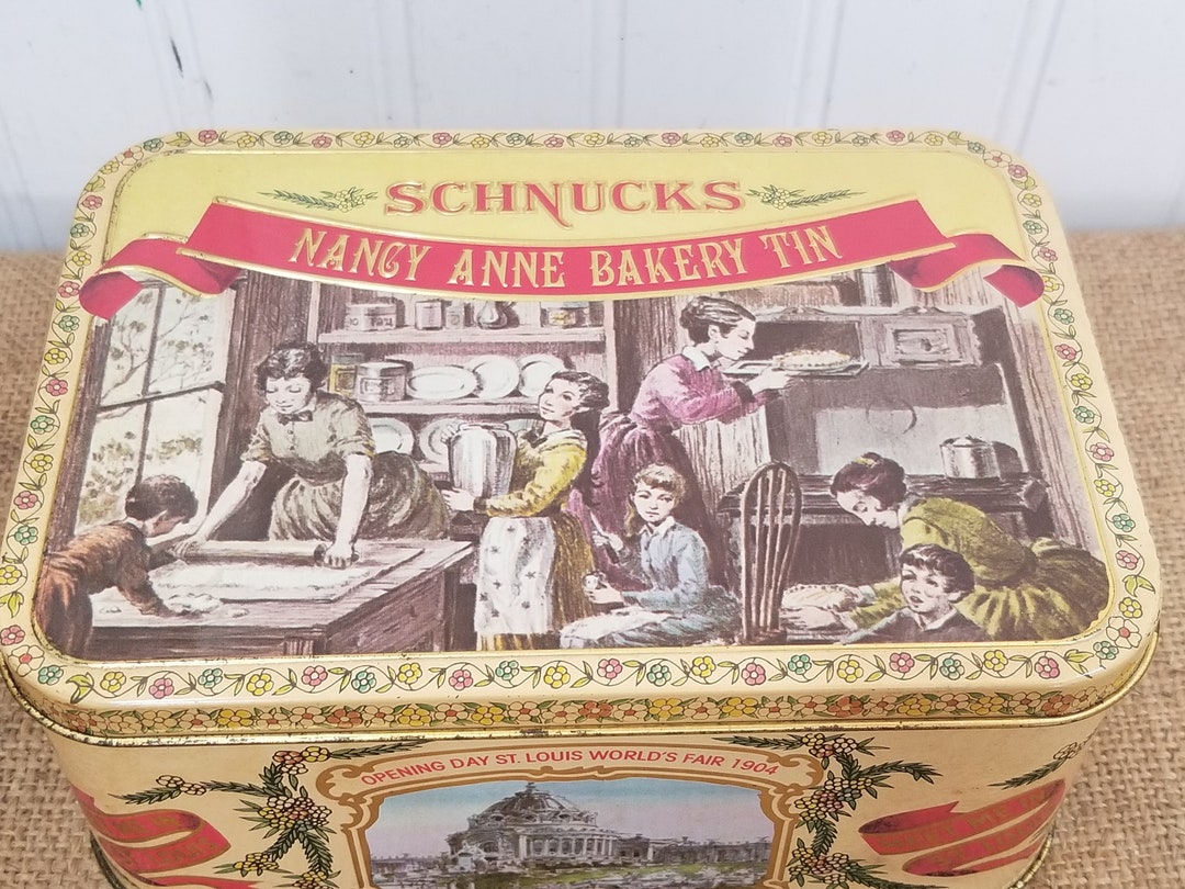 Vintage Schnucks Nancy Anne Bakery Tin St. Louis Item - Etsy