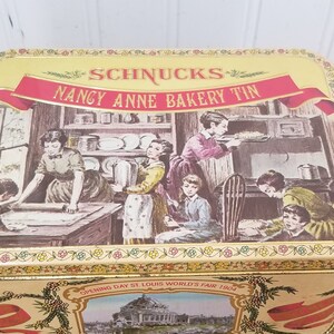 Vintage Schnucks Nancy Anne Bakery Tin St. Louis Item - Etsy