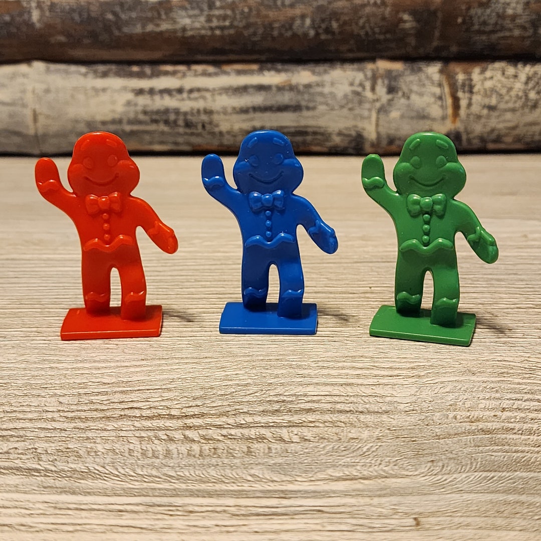 Candyland Game Pieces - Game Tokens - Set of 3 - Item #5710-2 - Etsy