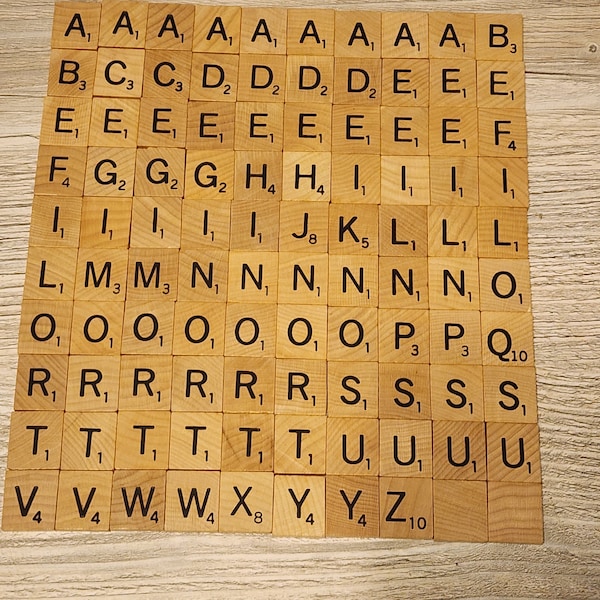 Giant Scrabble Tiles - Etsy