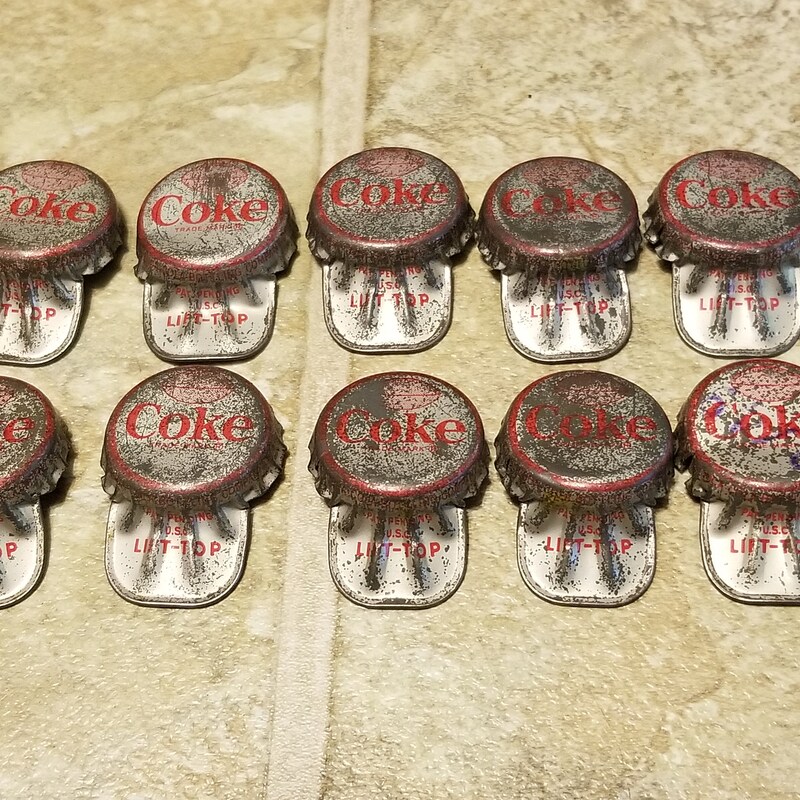 Coke Bottle Caps - Etsy