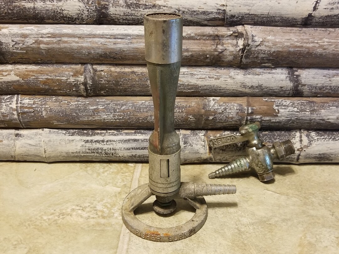 Bunsen Burner and Lab Valve Nozzle Fisher Burner Kemco - Etsy