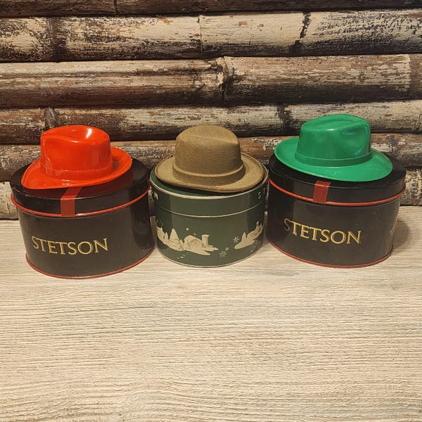 Stetson Hat Box - Etsy