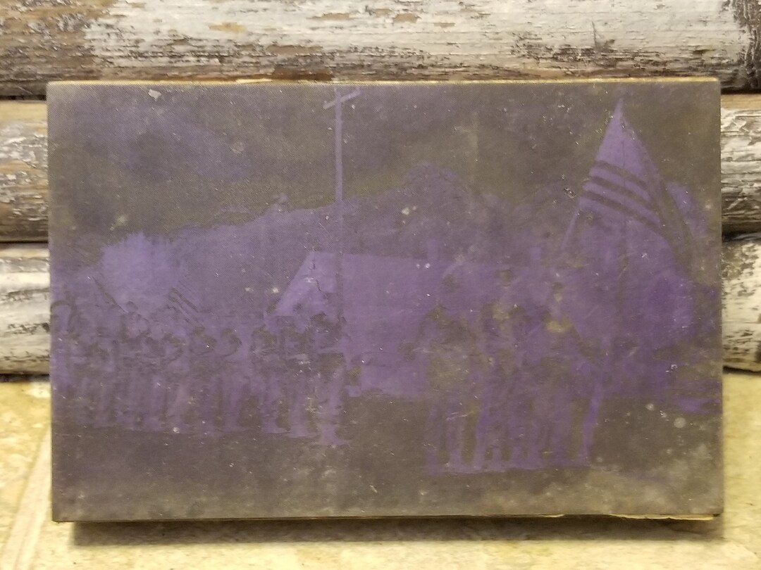 Letterpress Type Printer Blocks Metal Negative Military - Etsy