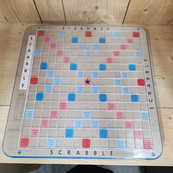 Scrabble Board - Etsy