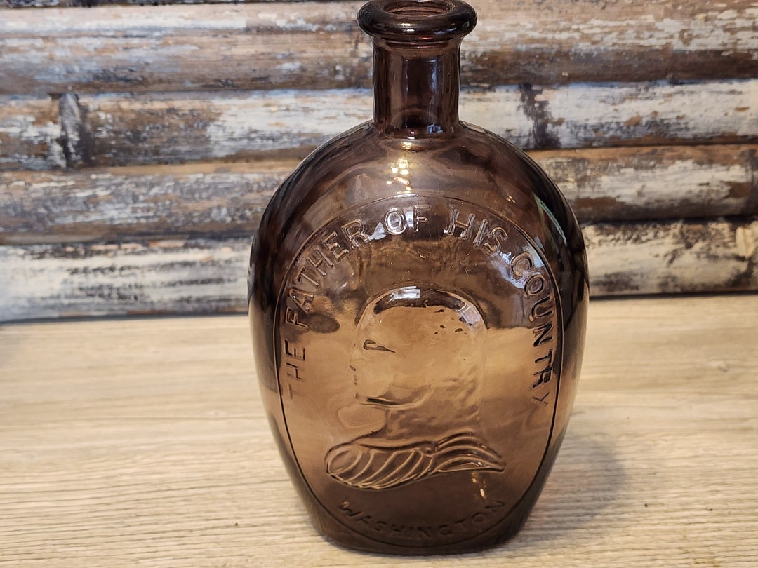 George Washington Bottle the Father of His Country Amethyst Wheaton ...