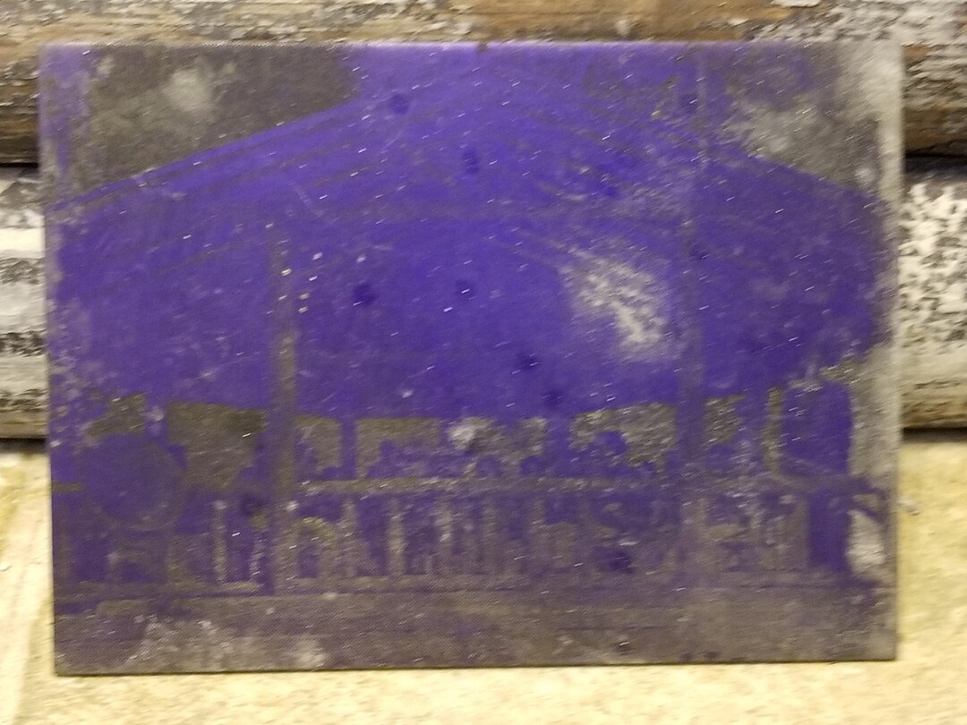 Letterpress Type Printer Blocks Metal Negative Gazebo Party Item 4157 ...