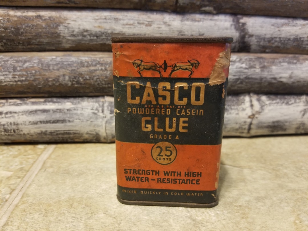 Vintage Casco Powdered Casein Glue Tin - Item #4297 - Etsy