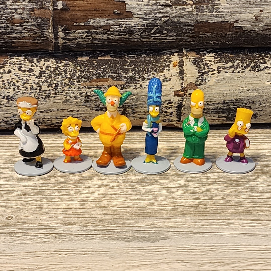 The Simpsons Clue Game Pieces - Set of 6 - Item #5642-4 - Etsy